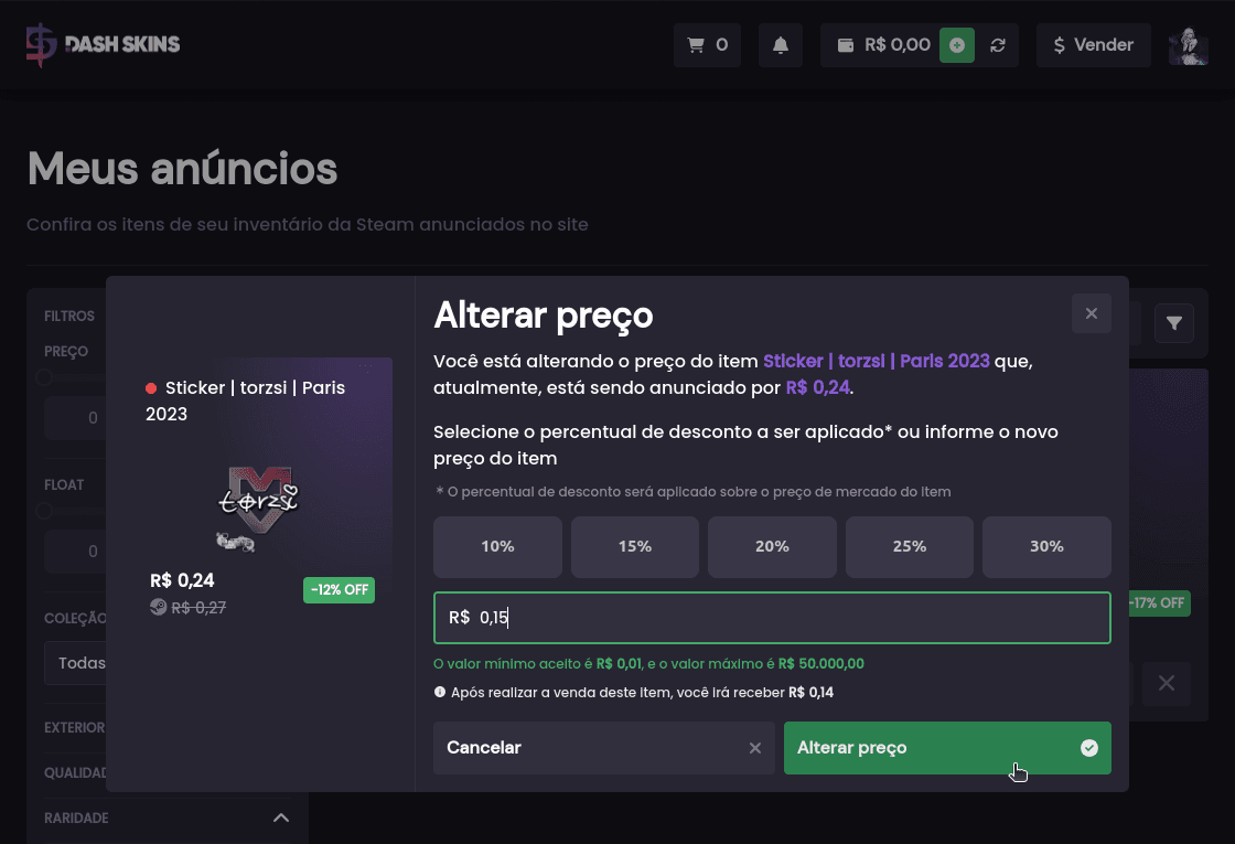 Dashskins.GG - Compre e Venda Skins e Itens de CS2
